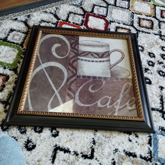 Wall Decor | Wood And Glass Coffee Theme Wall Decor | Poshmark